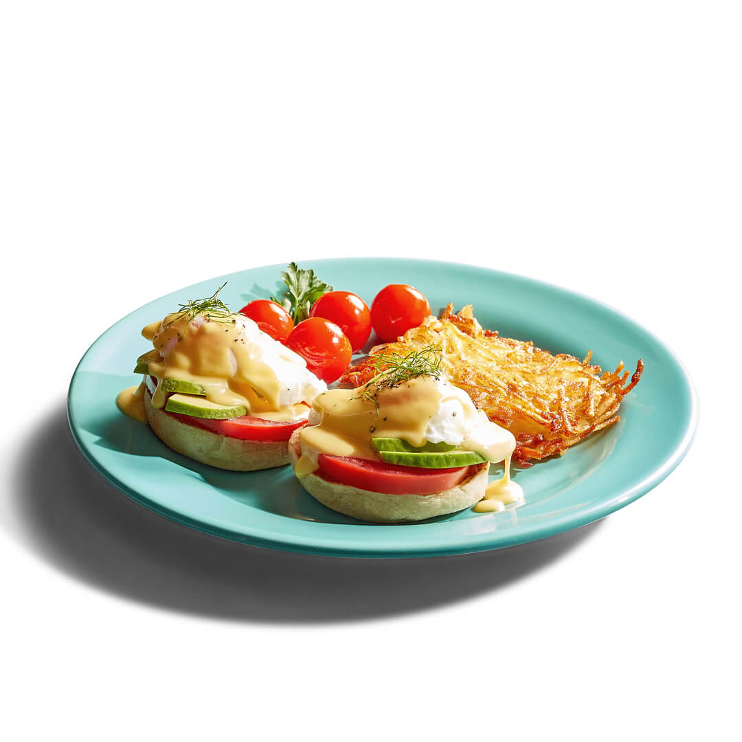 Country Fried Chicken Benedict – IHOP Middle East